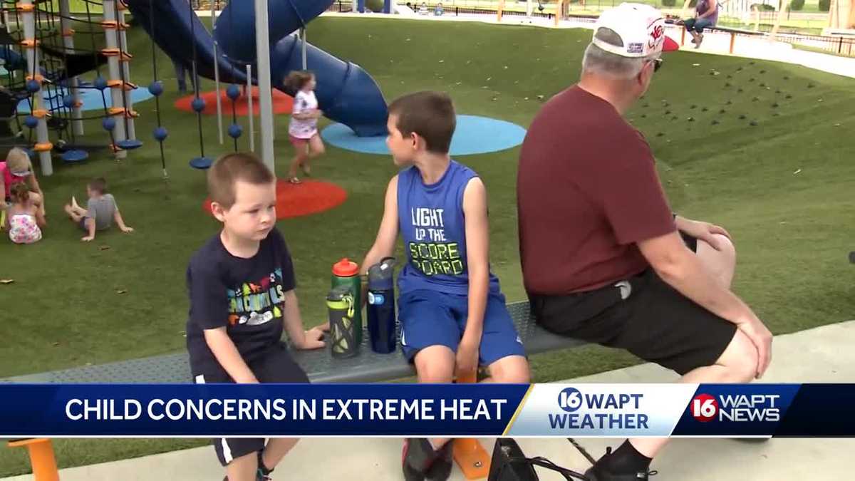 Caution advised as children return to school in hot conditions