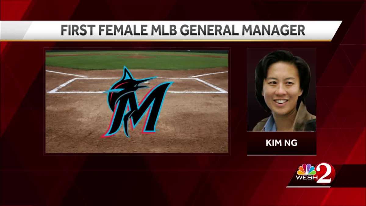 Marlins hire first female MLB general manager