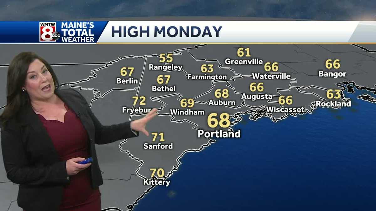 Tracking Monday Showers