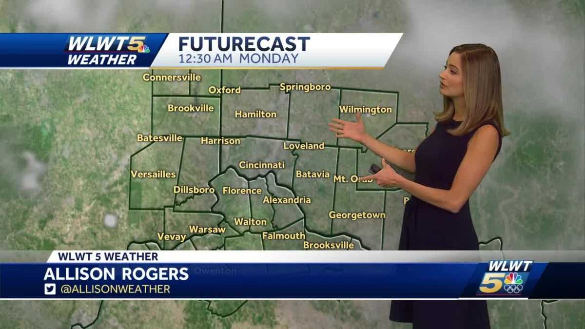 Less rain, more heat this week