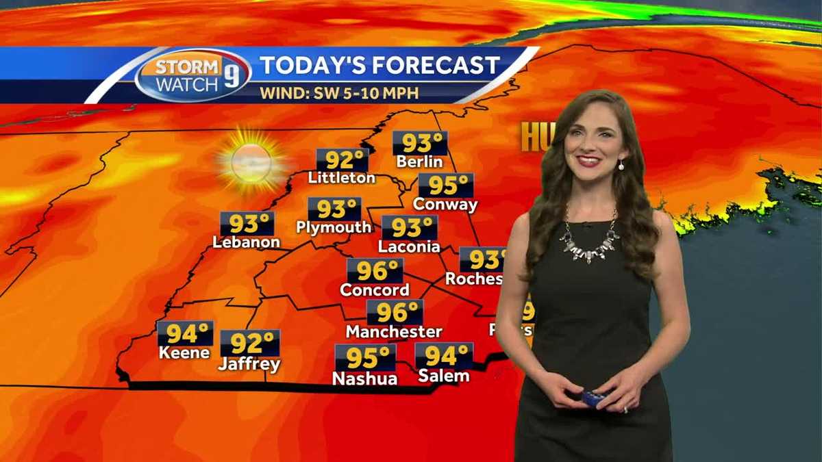 Watch: Intense heat and humidity