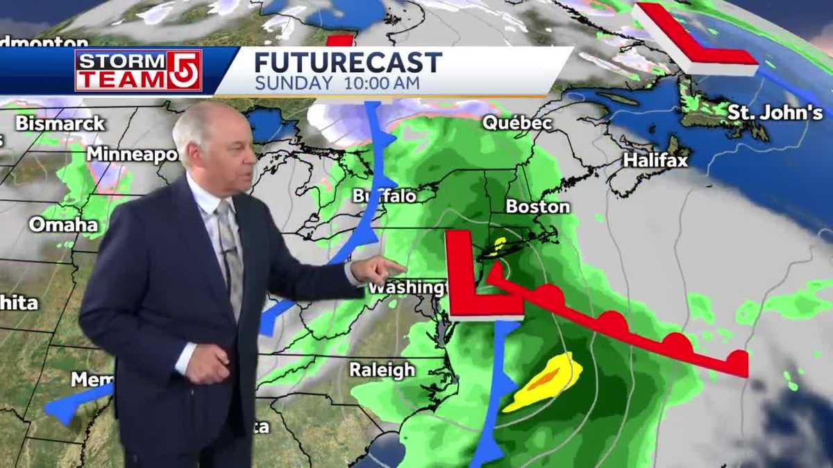 Video: Cold, blustery Thursday; Watching late-weekend storm