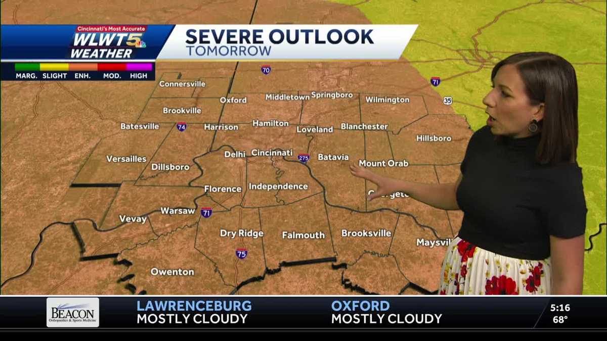 Spring warmth and storms