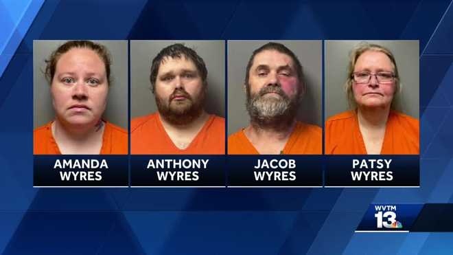 Four people indicted on charges including child abuse