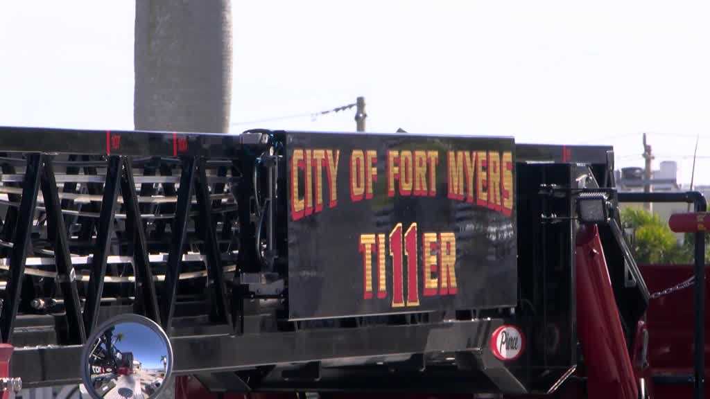 Fort Myers Fire Department's tiller truck returns to city after 100 years