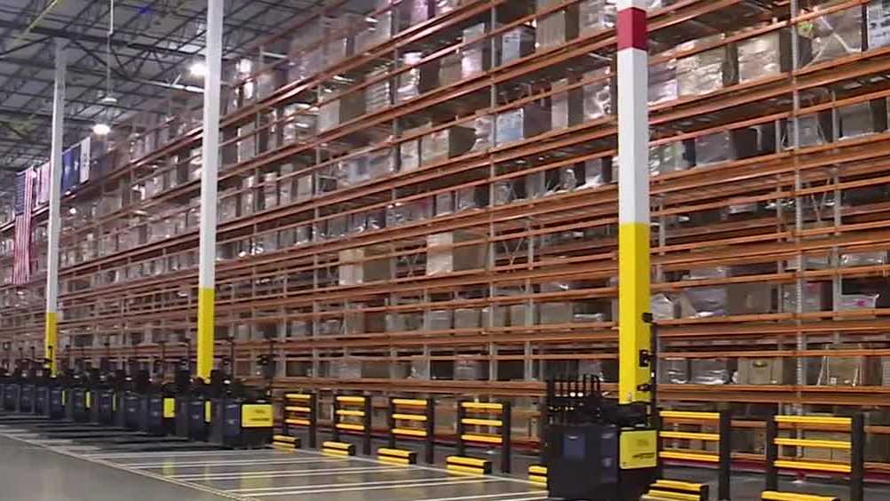 New Liberty, Missouri, Amazon facility delivers large items faster