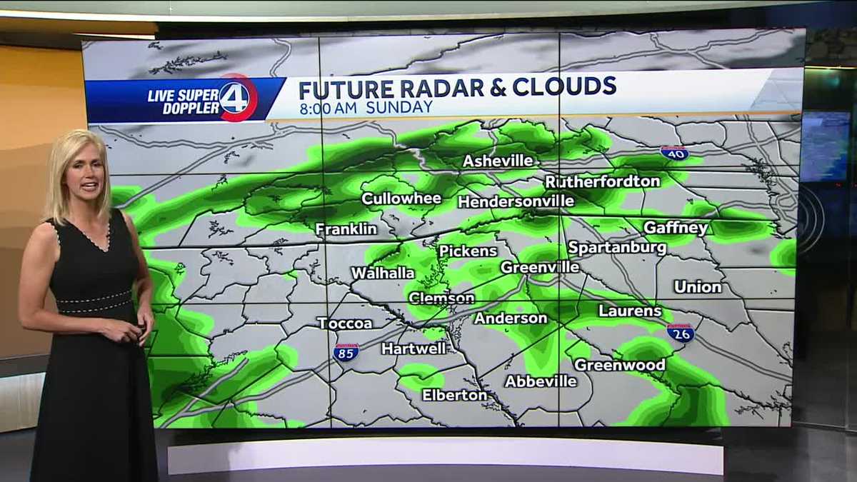 Isolated Thunderstorms Today