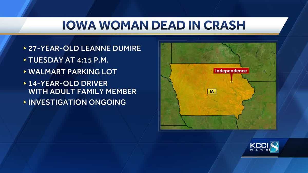 Deadly crash: Jesup, Iowa woman hit, killed in Walmart parking lot