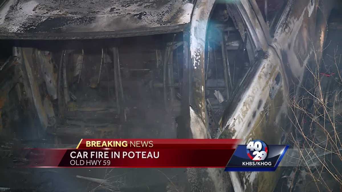 Police investigate car fire in Poteau