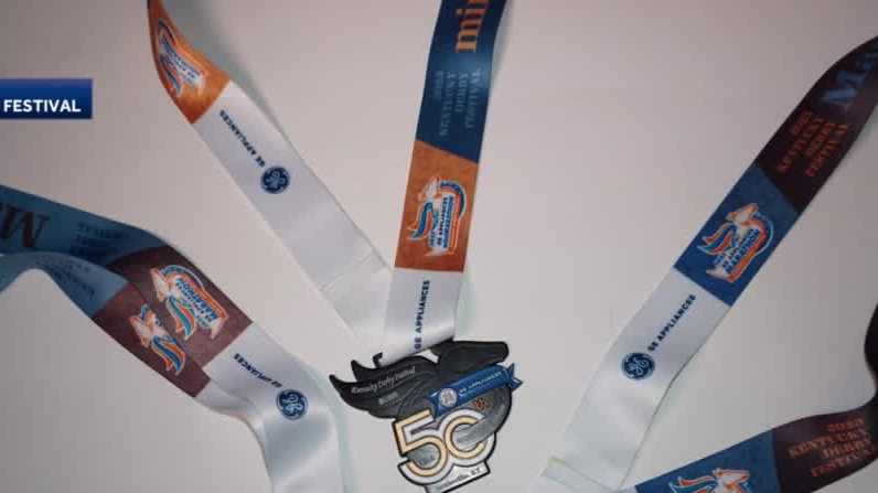 Kentucky Derby Festival unveils marathon, mini-marathon medal designs