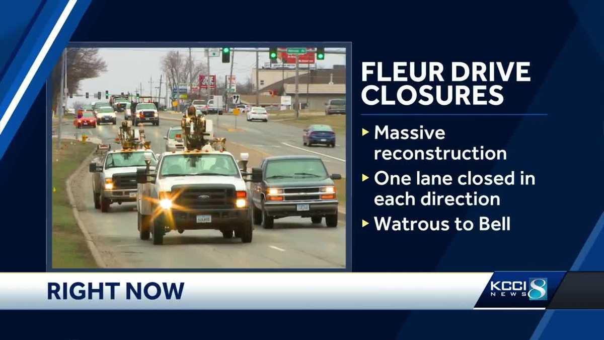 Massive reconstruction project begins on Fleur Drive