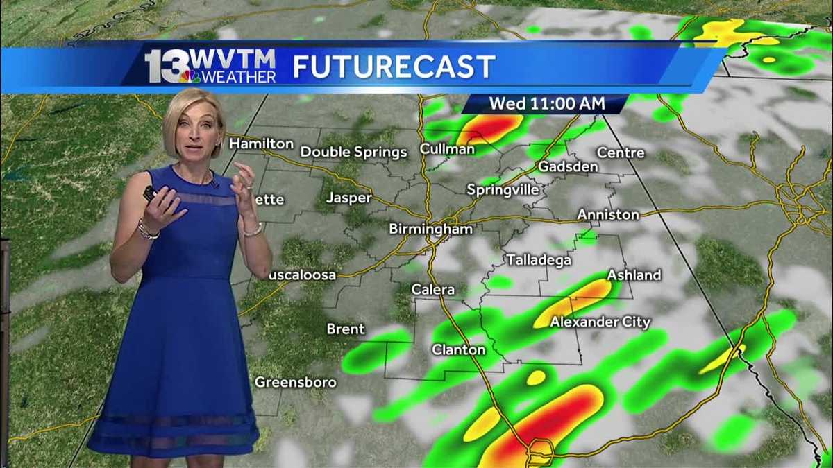 Stephanie Walker's severe weather outlook for Wednesday