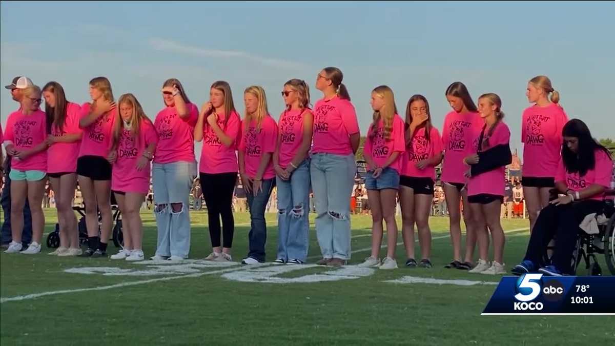 'The best medicine, ever': Minco softball team honored after tragic bus crash