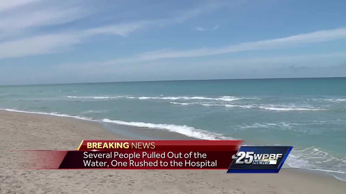 Swimmers rescued from rip currents Swimmers rescued from rip currents