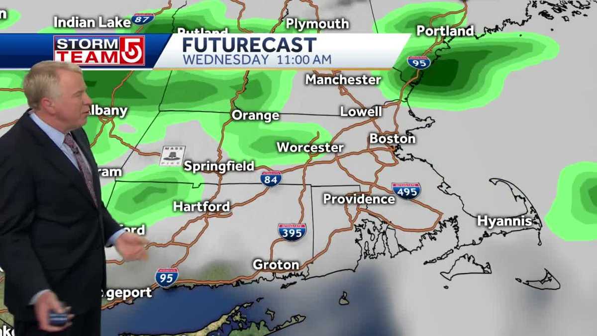 Video: Warm, muggy conditions into Wednesday