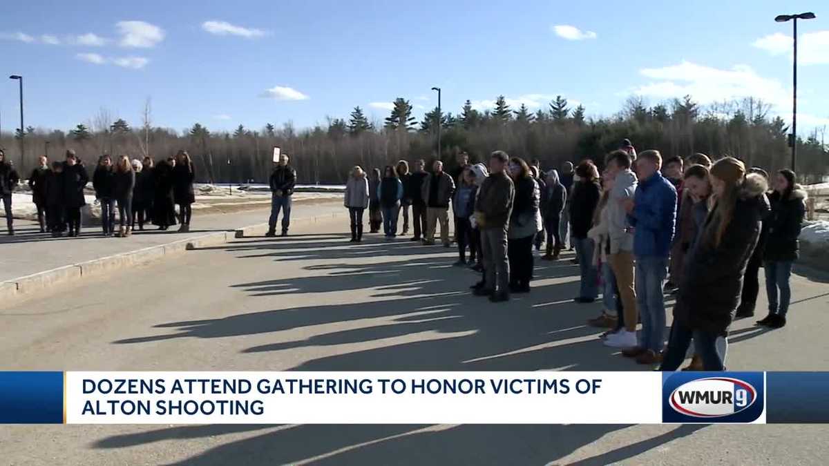 Dozens attend gathering to honor victims of Alton fatal double shooting