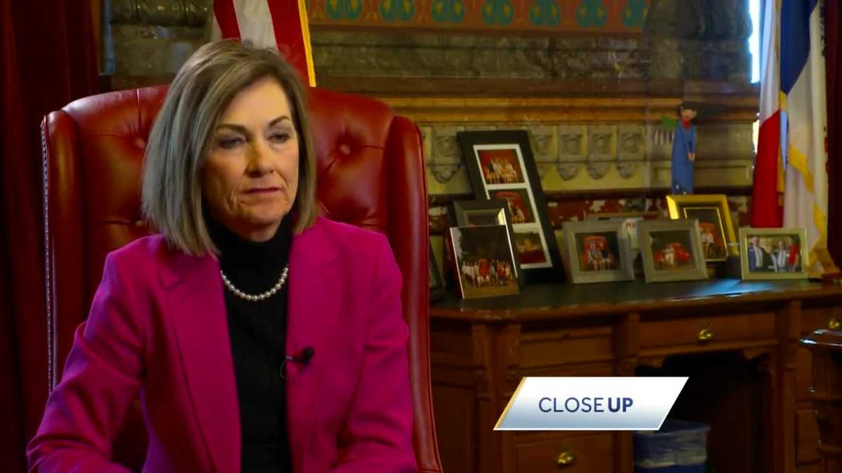 KCCI Close Up: One on One interview with Gov. Kim Reynolds