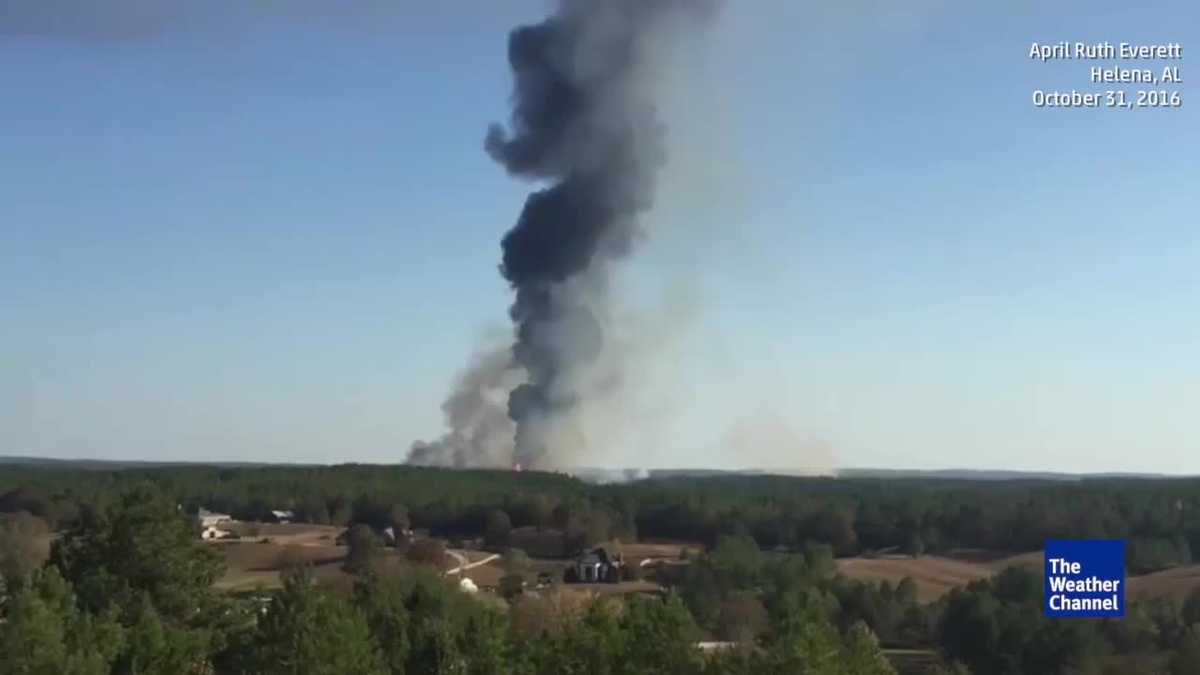 Major pipeline explosion rocks Alabama