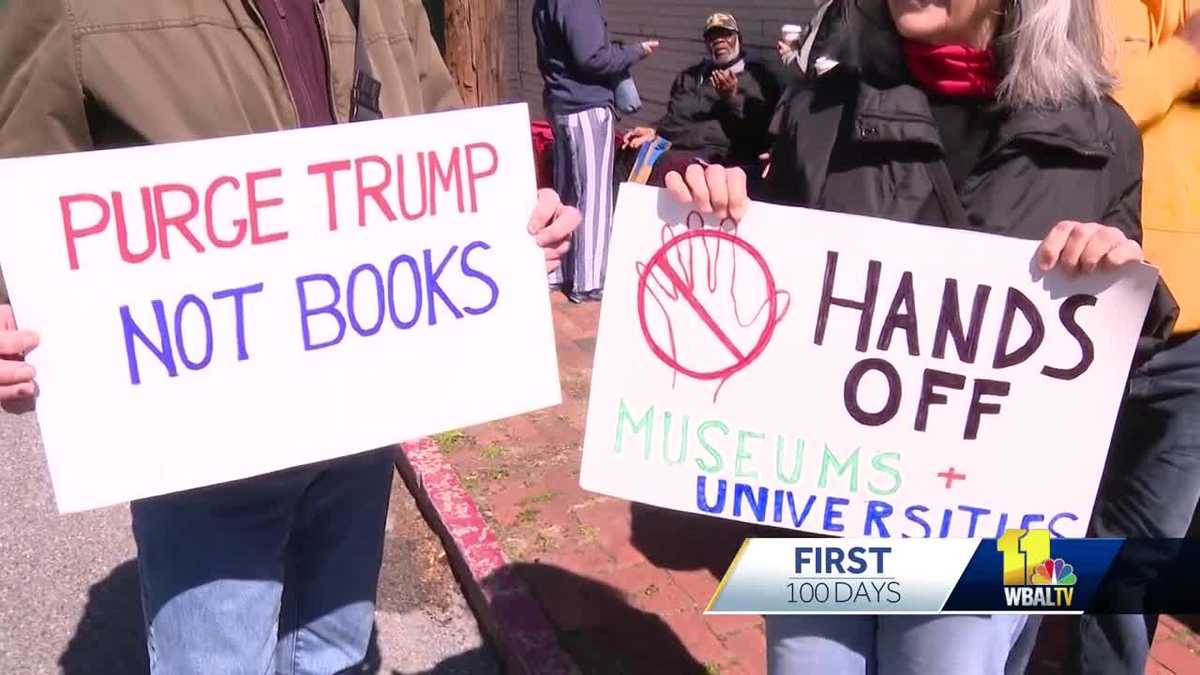 Caucus protests Trump administration's book ban at USNA