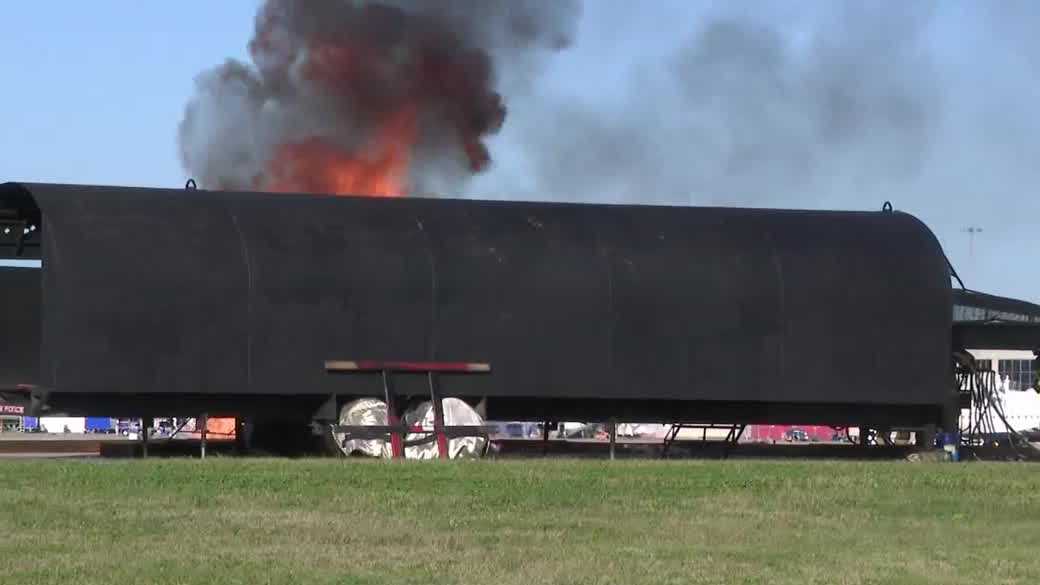 Louisville airport simulates emergency situations, including plane crash