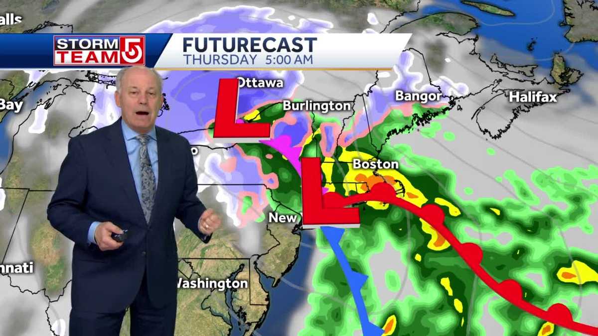 Video: Overnight storm to bring heavy morning rain