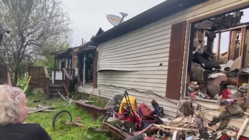 Oldham County family loses everything in house fire