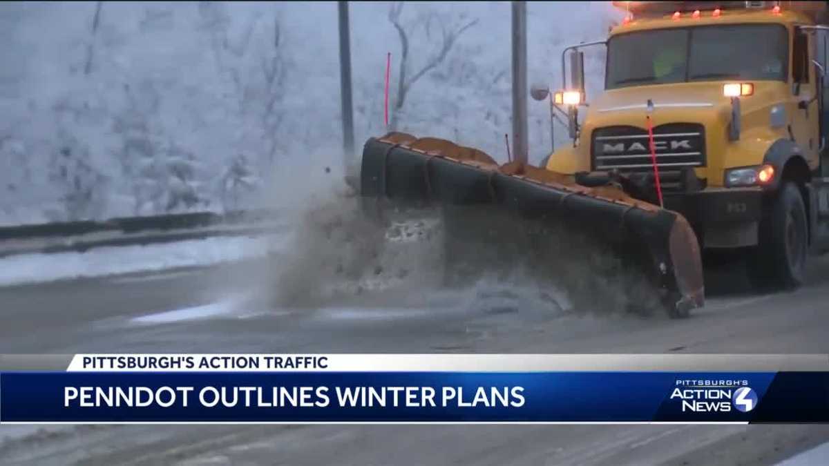 PennDOT gets ready to treat winter roads in western Pennsylvania