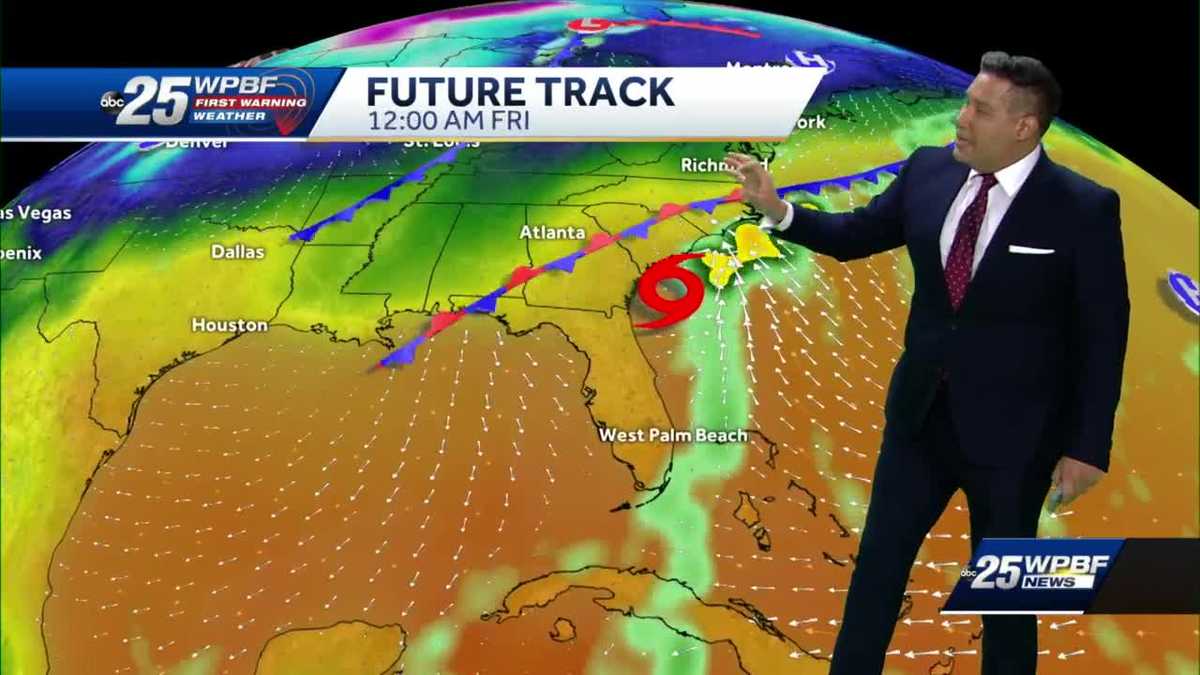 One more day of storms before drying out