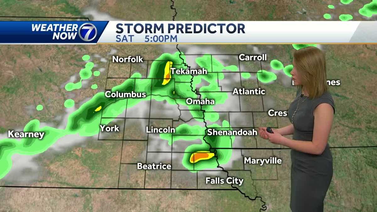 Beautiful today, with a few isolated t-storms this afternoon