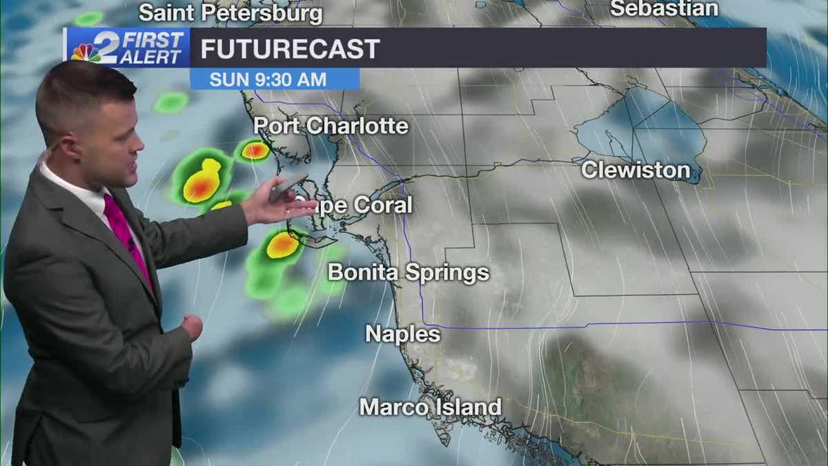 Storms possible early Sunday