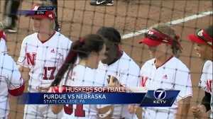 Highlights: UNL softball drops Purdue, 8-0 - KETV