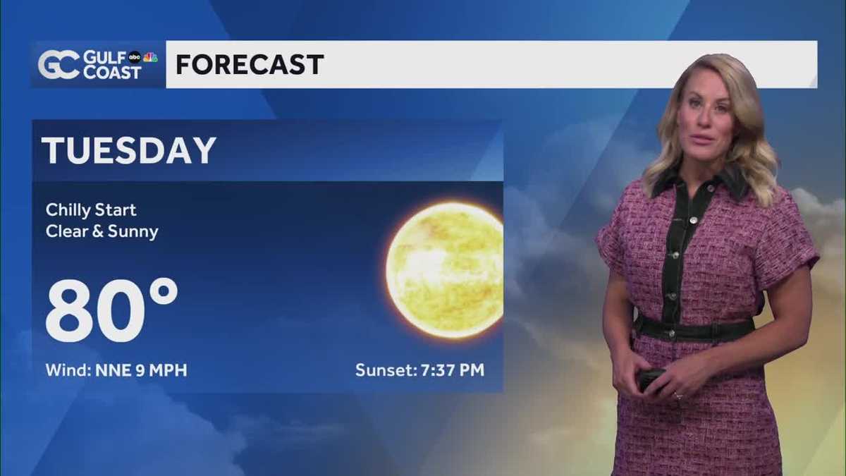 Forecast: Chilly start for Tuesday