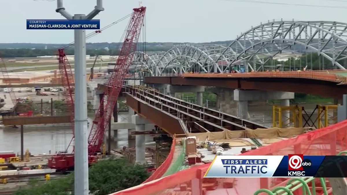 Closures, traffic alterations continue this week for Buck O'Neil Bridge