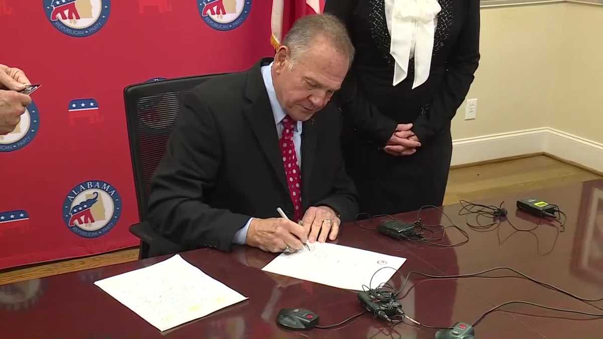 Roy Moore qualifies to run for US Senate in 2020
