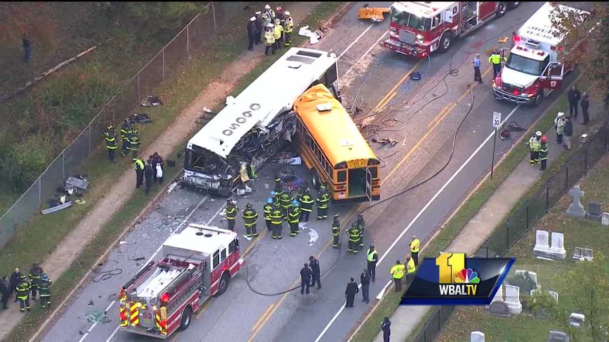Update Bus Drivers Among 6 Dead In Baltimore Crash