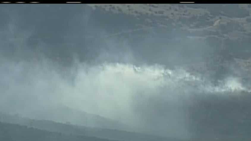 Fire burns rapidly through Santa Fe County
