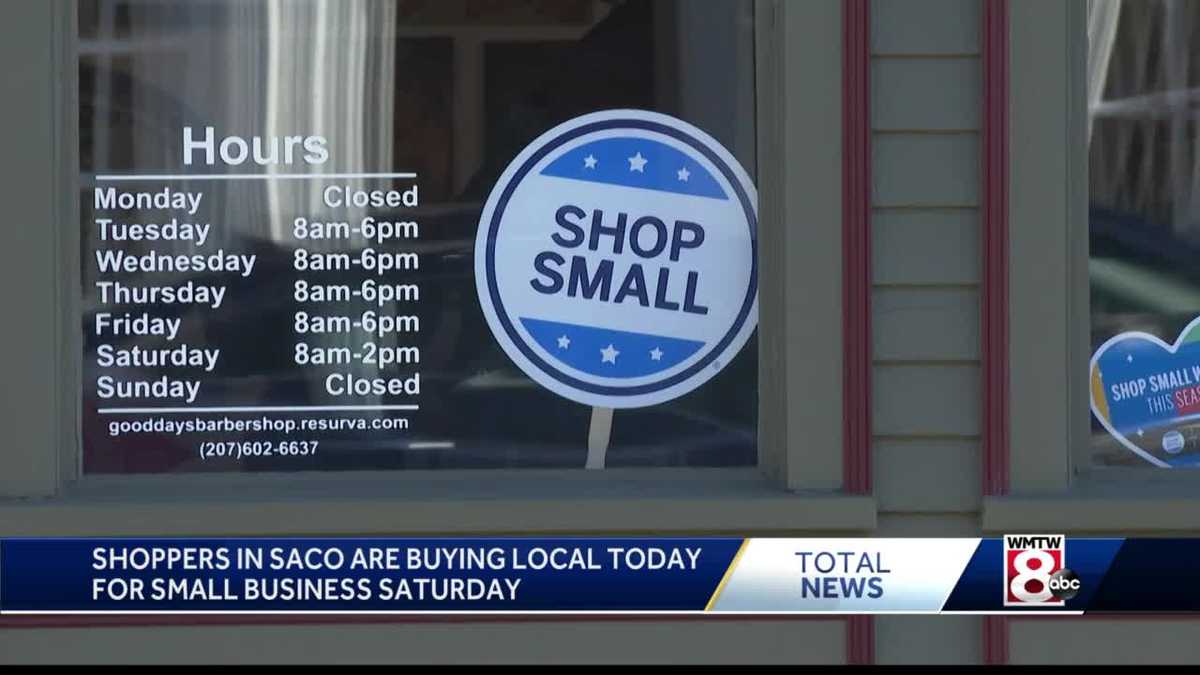 Saco celebrates Small Business Saturday with vouchers, free shopping bags
