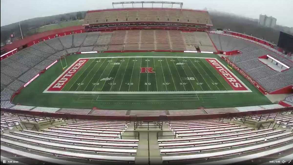 Impressive video shows crews cleaning Rutgers field ahead of Huskers game