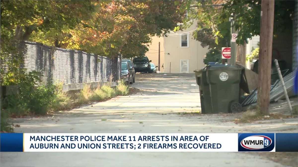 11 arrested over weekend in Manchester, New Hampshire, neighborhood ...