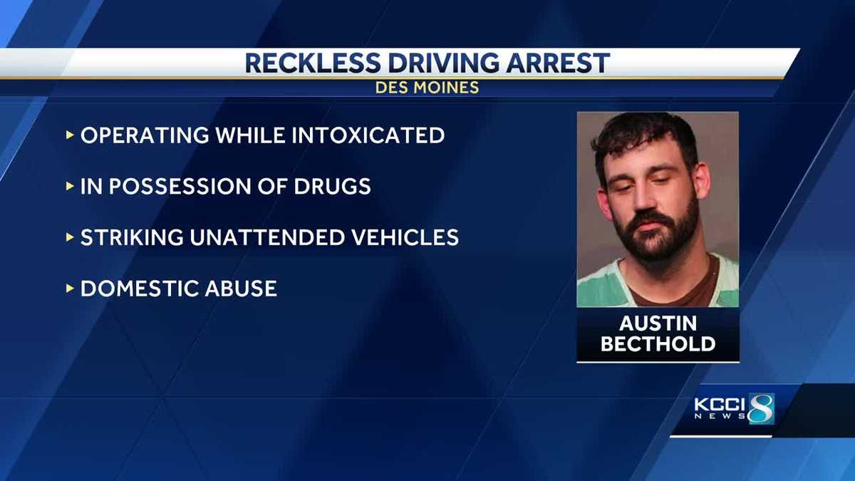 Iowa Crime: Des Moines man arrested after series of hit-and-runs