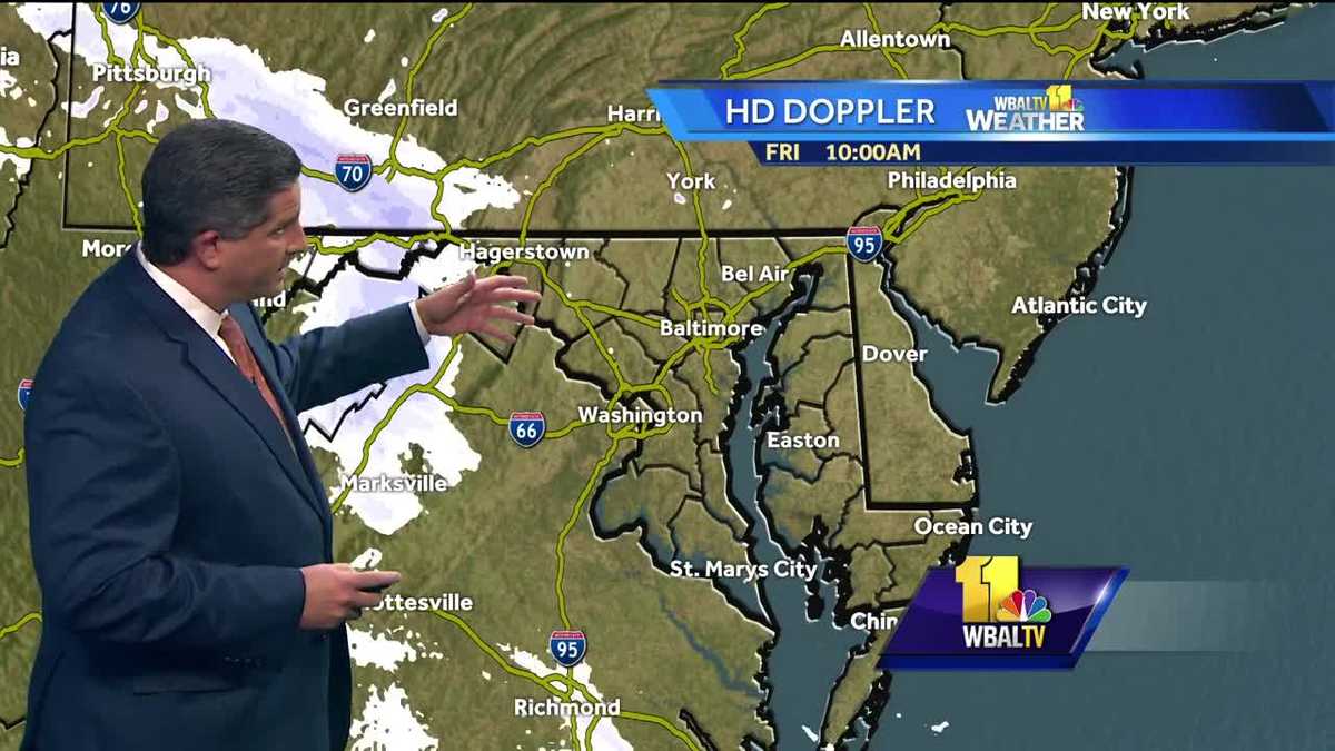 Snow and ice possible this weekend
