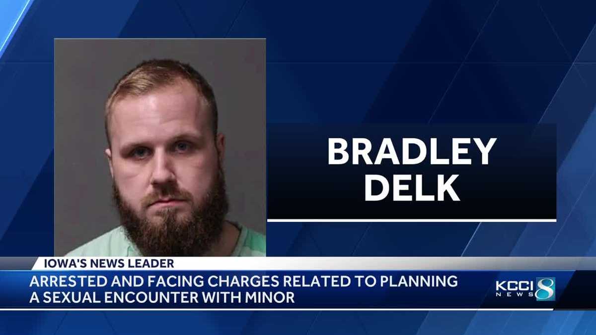 Iowa Crime Registered Sex Offender Bradly Delk Faces New Charges