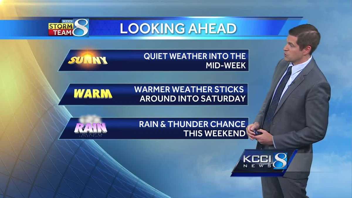Videocast: Quiet weather week ahead