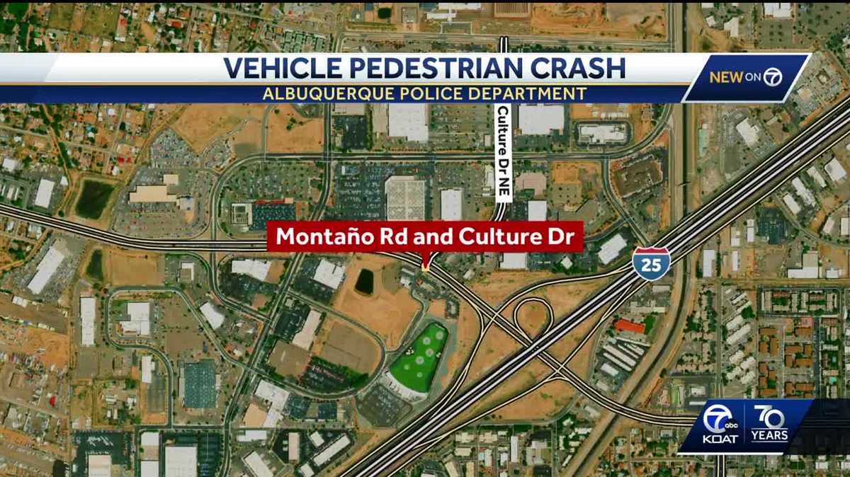 Pedestrian hit by vehicle in northeast Albuquerque