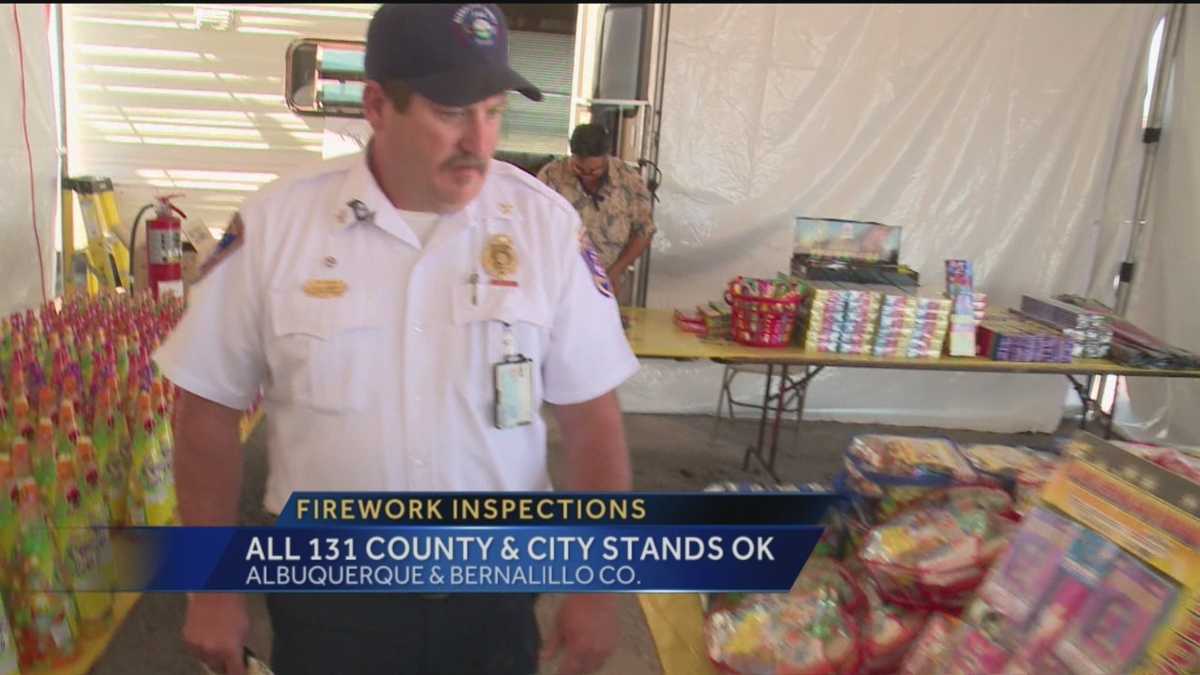 Firework Stand Inspections