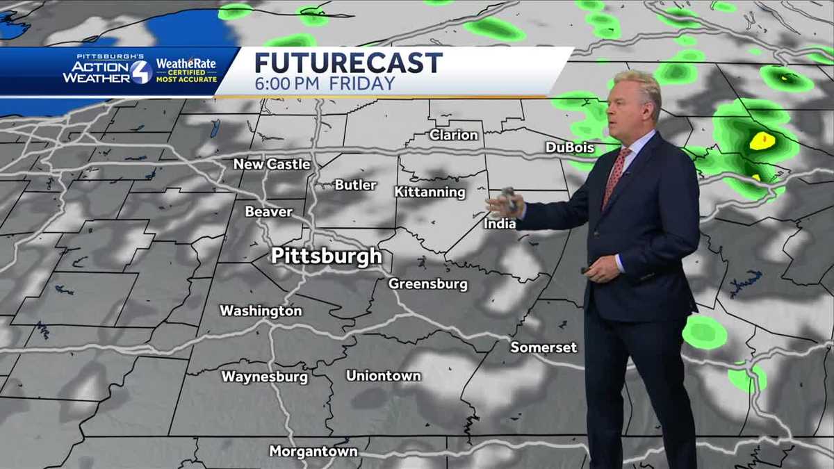 Haziness continues, isolated shower Thursday