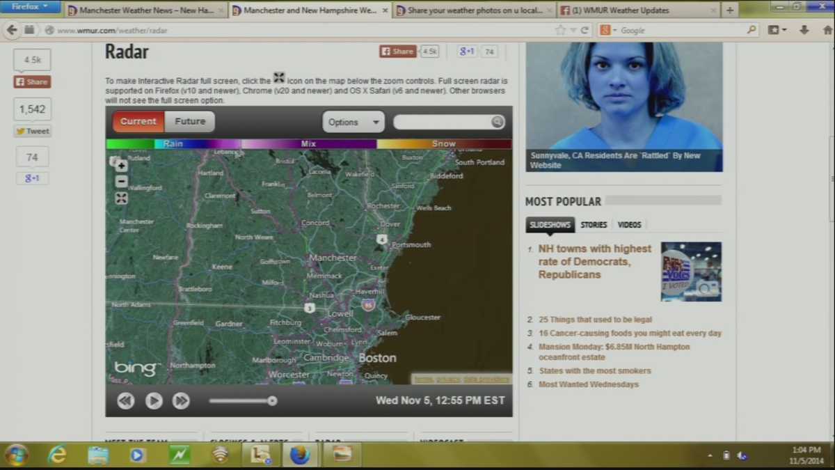 Weather Wednesday: The WMUR Weather App
