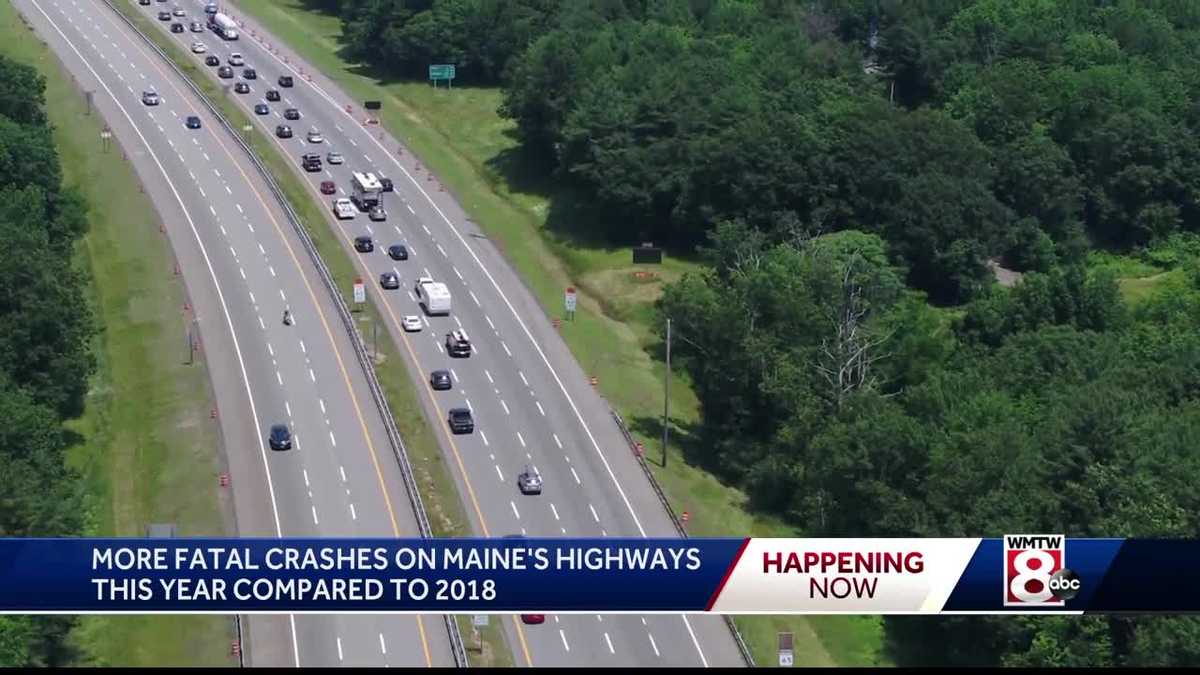 Deadly crashes on the rise in Maine this year