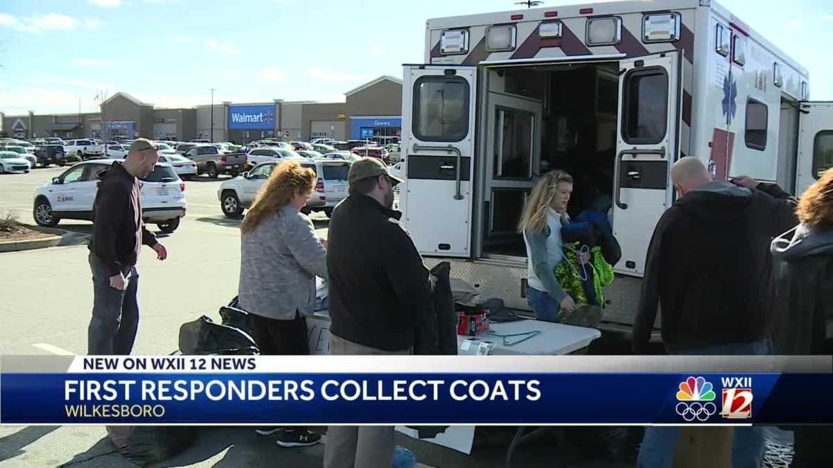 Wilkes County first responders collect coats for those in need