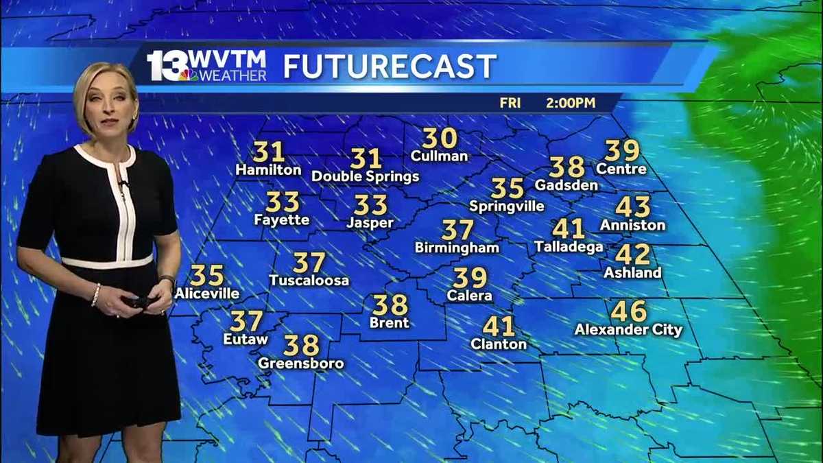 Meteorologist Stephanie Walker has the latest on the weekend forecast